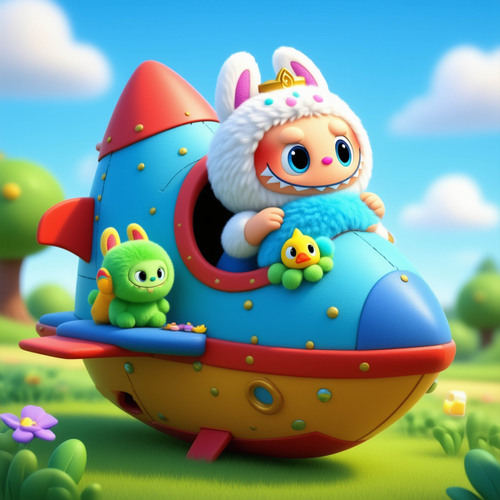 Stream Labubu Builds a Rocket by Jingloo TV | Listen online for free on ...