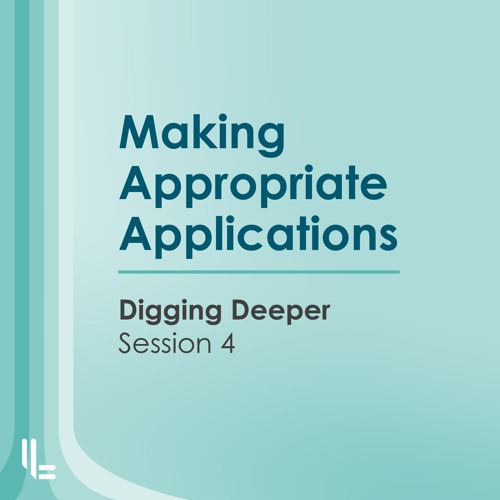 Stream Making Appropriate Applications - Digging Deeper - David Hunt - 18 June 2023 by Lansdowne ...