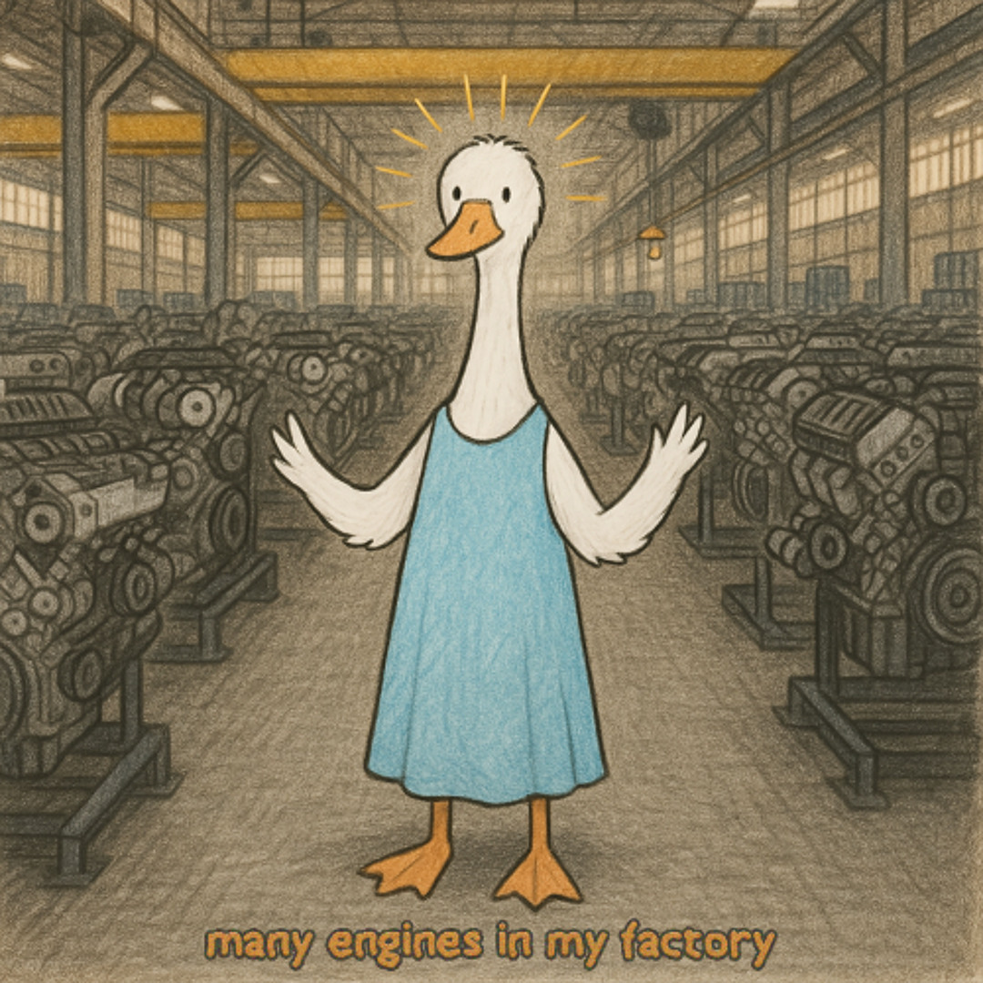 Stream many engines in my factory (astral goose version) by astral ...