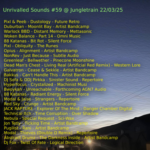 Stream Unrivalled Sounds #59 @ Jungletrain.net by Hago - Unrivalled ...