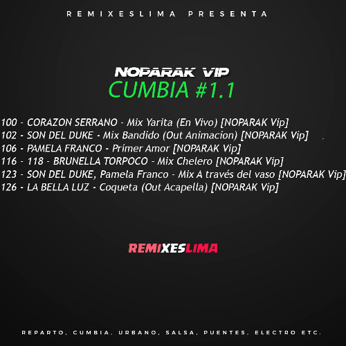 Stream PACK CUMBIA 1.1 PERUANA #1 – [NOPARAK Vip] by Dj noparak | Listen online for free on ...