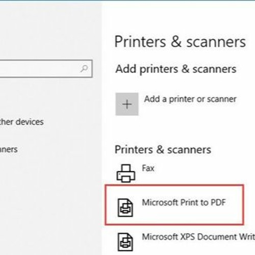 Stream Microsoft Print To Pdf Driver Descargar Windows 8 from Fonnucisse Listen online for free on SoundCloud