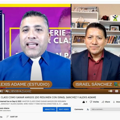 Stream MASTER CLASS COMO GANAR AMIGOS 2DO RESUMEN CON ISRAEL SANCHEZ Y ALEXIS ADAME from ...
