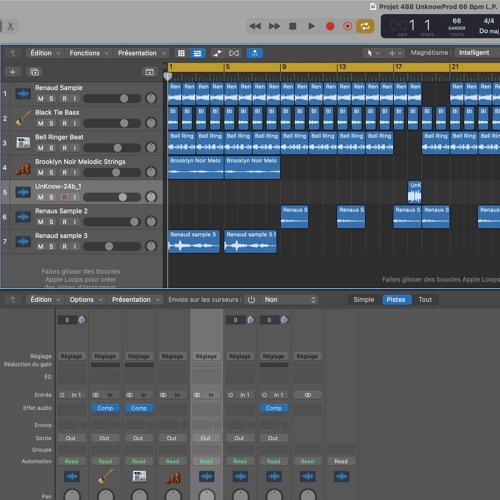 Stream Projet 488 UnknowProd 66 Bpm L.P.Auda by UnknowProd | Listen ...