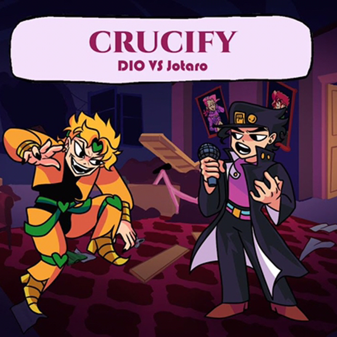Stream DIO and Jotaro Sing Crucify [ FNF Friday Night Fever ] by ...