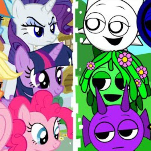 Stream FNF Sprunki Vs MLP Sings Bluey Can Can (My Little Pony ...