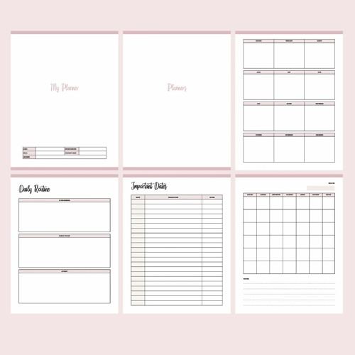 Stream Adhd Daily Planner Template Pdf NEW From Rachel Graham 