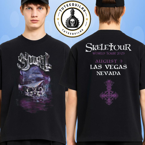 Stream The Ghost Band Las Vegas 2025 Skeletour World Tour Venue Tee In ...