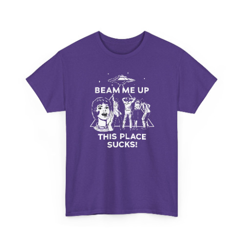 Stream Stranger Things Shirt- Robin Buckley Beam Me Up This Place Sucks ...
