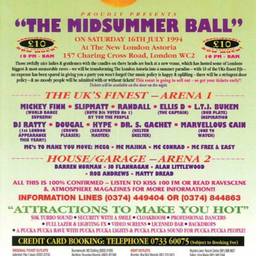 Stream One Nation - DJ Ratty - Midsummer Ball - Live From London ...