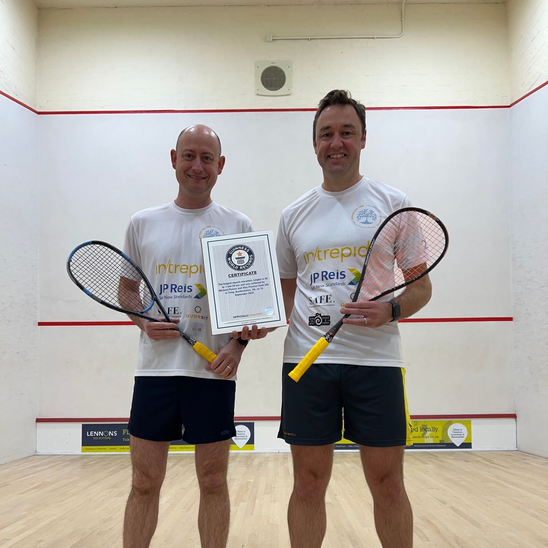 Stream Episode 259 Alex Preston - Squash Marathon World Record by Gerry ...