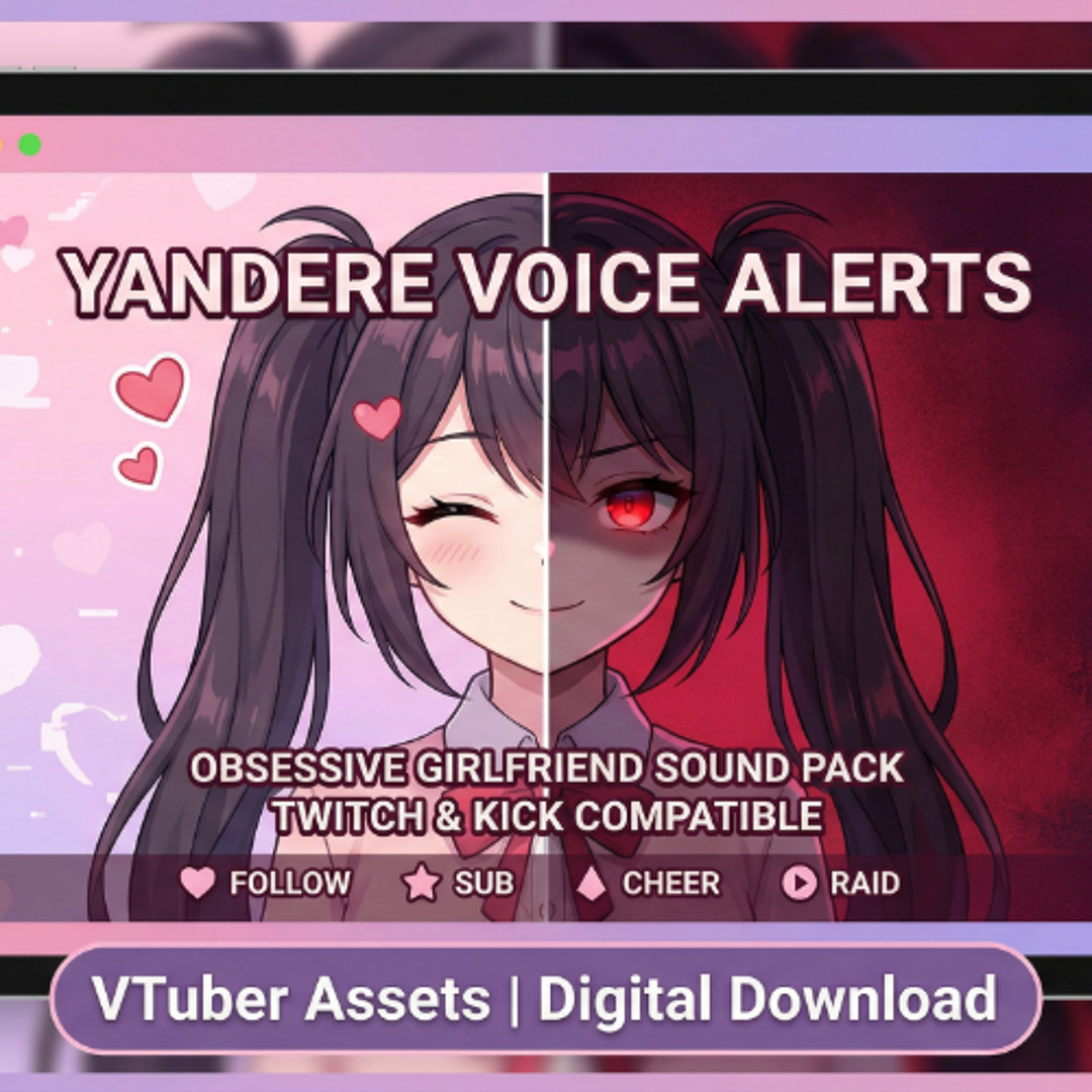 Stream Sample of Yandere Voice Alerts by Theo | Listen online for free ...