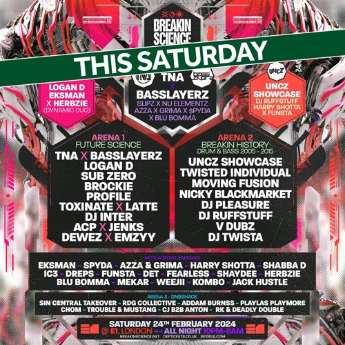 Stream DJ Blackley B2B Trimer, MC Funsta - Breakin Science 30 Dec 2023 ...