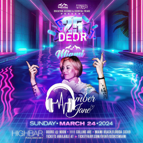 Stream DEDR Miami 03-24-24 by DJ AmberJane | Listen online for free on ...