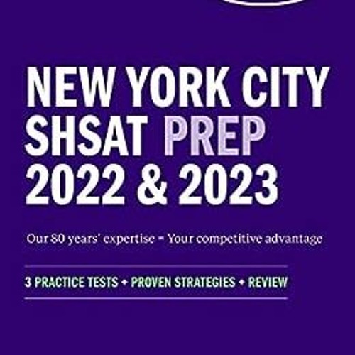 Stream )New York City SHSAT Prep 2022 & 2023: 3 Practice Tests + Proven ...