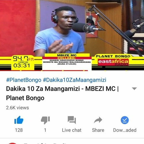 Stream Dakika 10 Za Maangamizi - Planet Bongo by Mbize Emcee | Listen ...