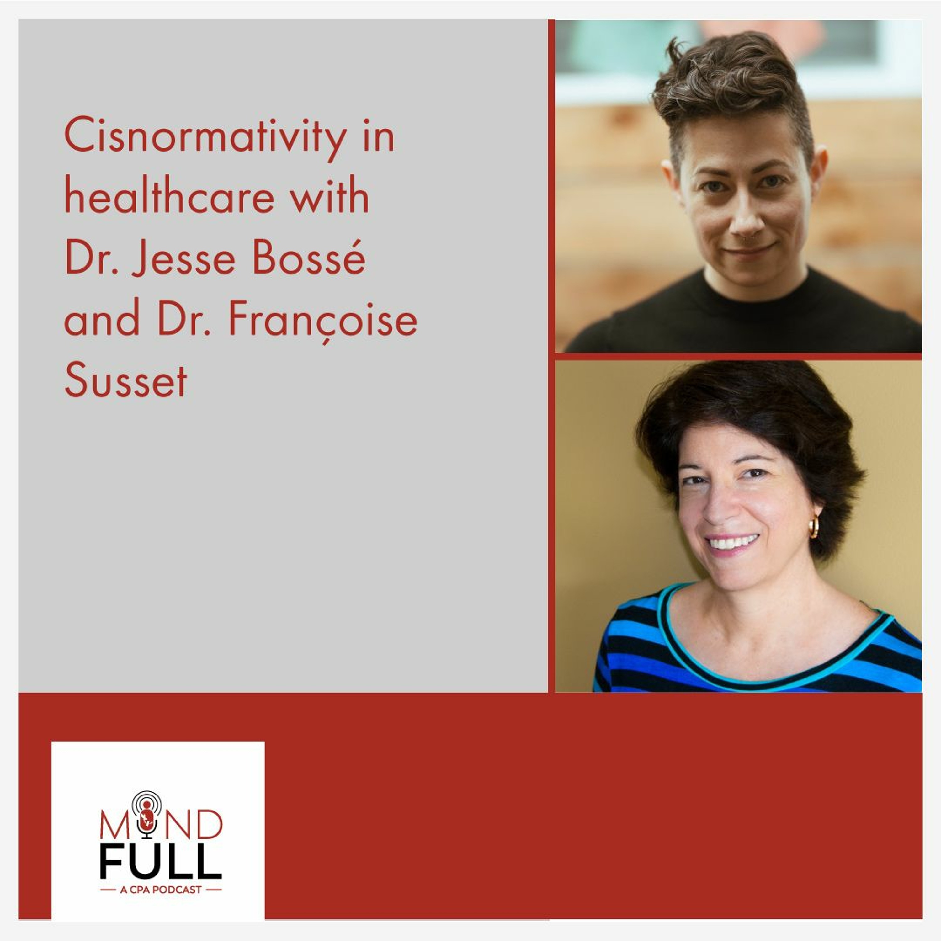 Cisnormativity in healthcare with Dr. Jesse Bossé and Dr. Francoise ...