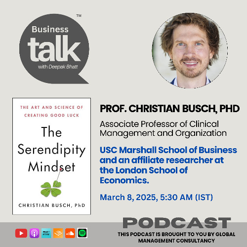 Stream episode How to Create Your Own Luck: Prof. Christian Busch on ...