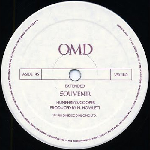 Stream OMD - Souvenir (Brothers In Rhythm Mix) by Redzer Veenkamp ...