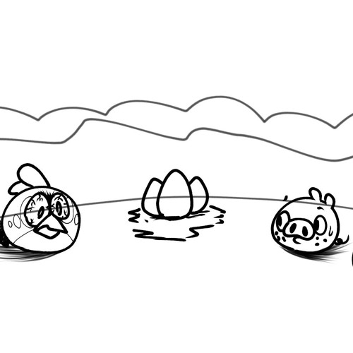 Stream FNF (OLD) Egg Defender Reforged Too Slow Encore Rovio Mix ...