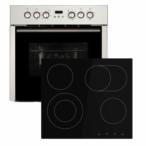 Stream KKT KOLBE SET6011ED Built-In Oven Set with 59 cm Glass Ceramic ...