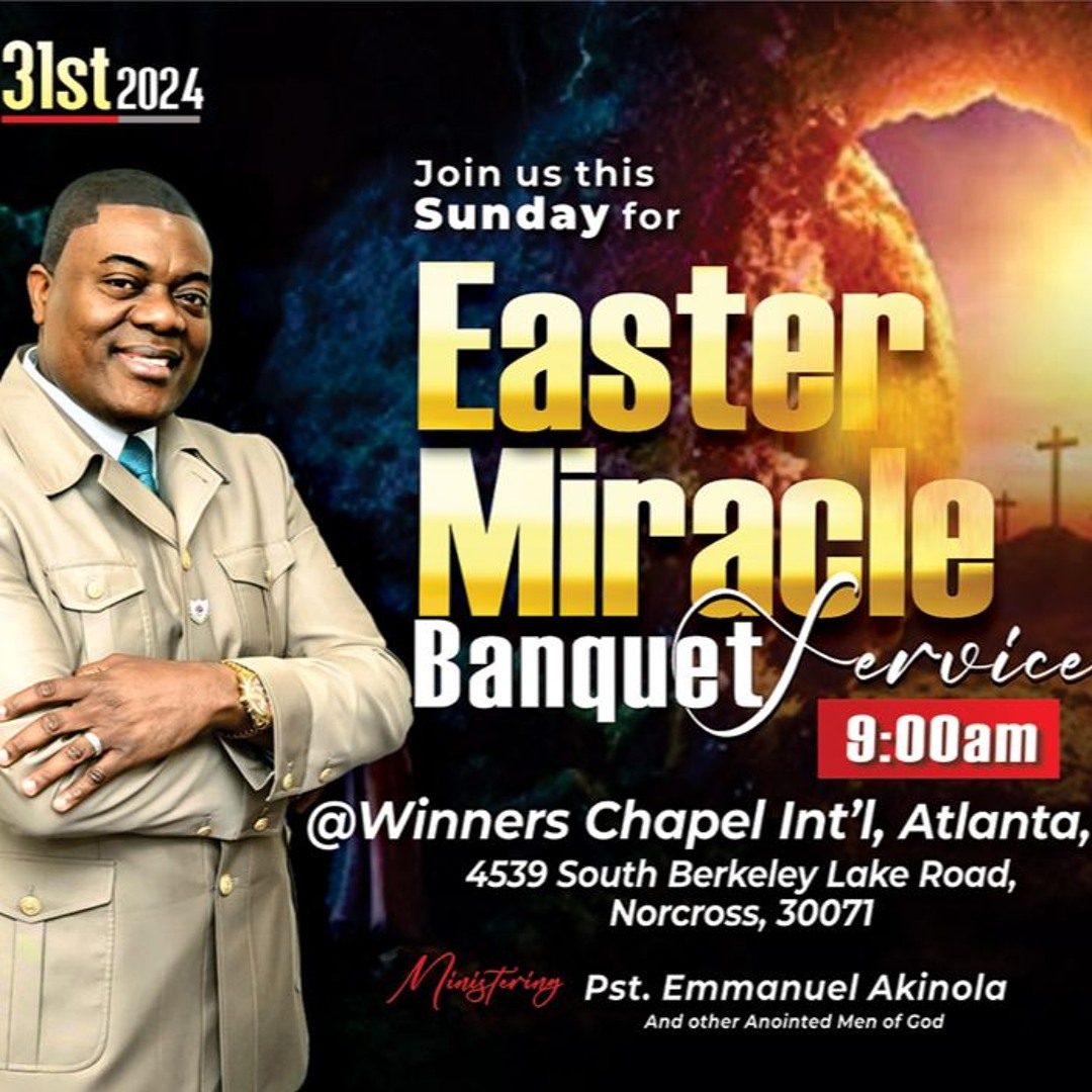 Stream Sunday Sermon March 31, 2024 | Easter Miracle Banquet...Pastor ...