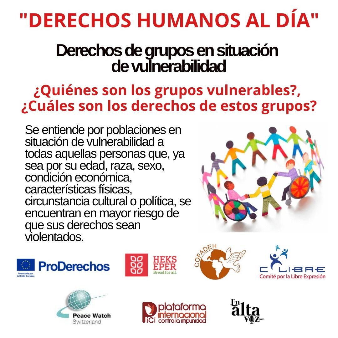 Stream Programa 11 DERECHOS HUMANOS AL DIA Derechos De Grupos ...