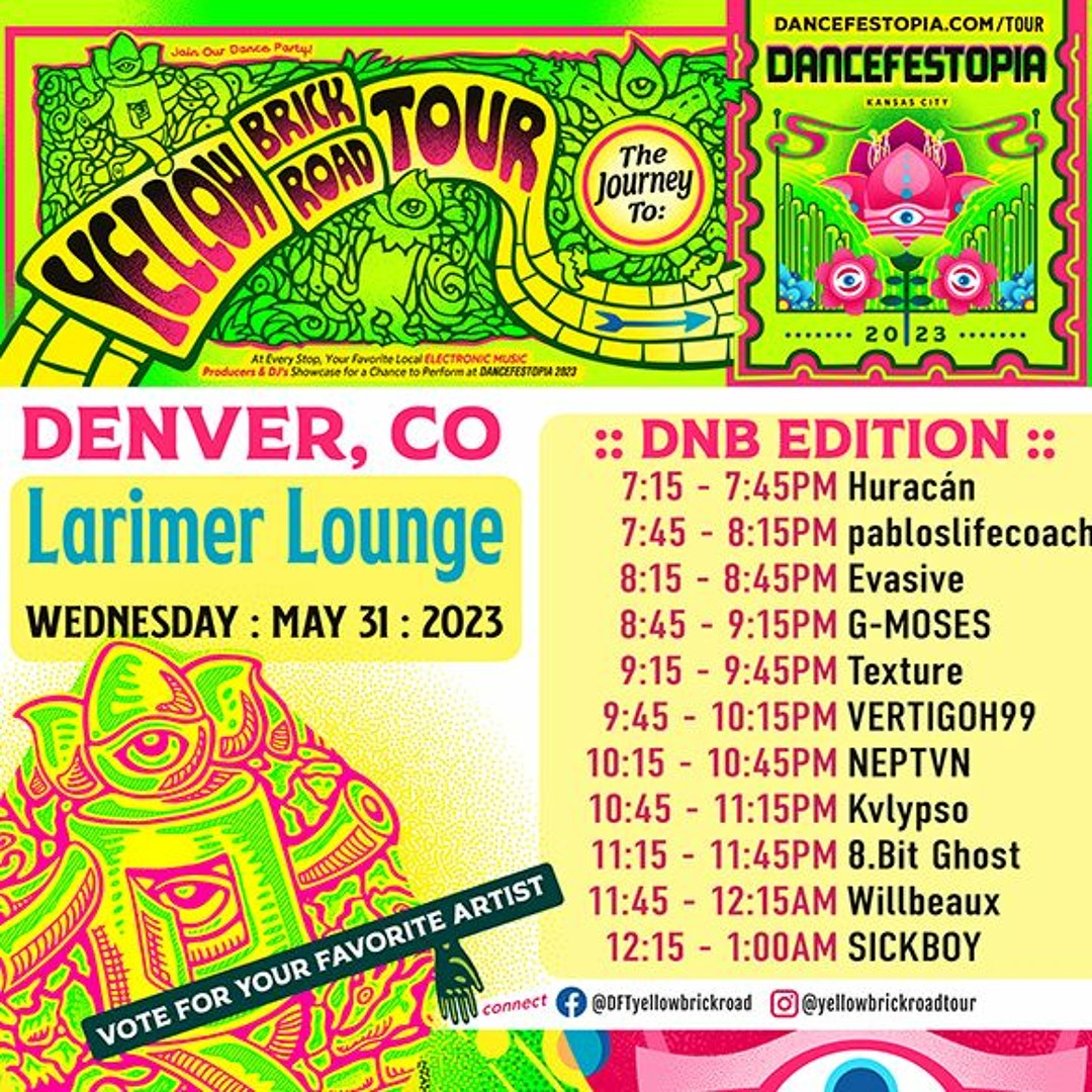 Stream Dancefestopia Yellow Brick Road tour 2023 Submission Mix by ...