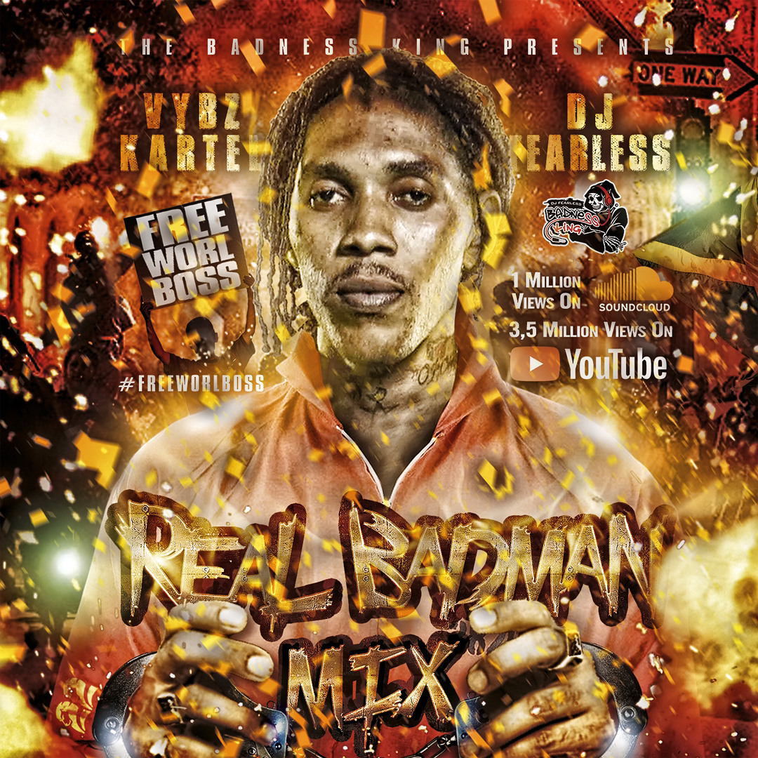 Stream Vybz Kartel Mixtape - Real Badman 🆓🌍👔 by 😈|DJ FearLess|💀 ...
