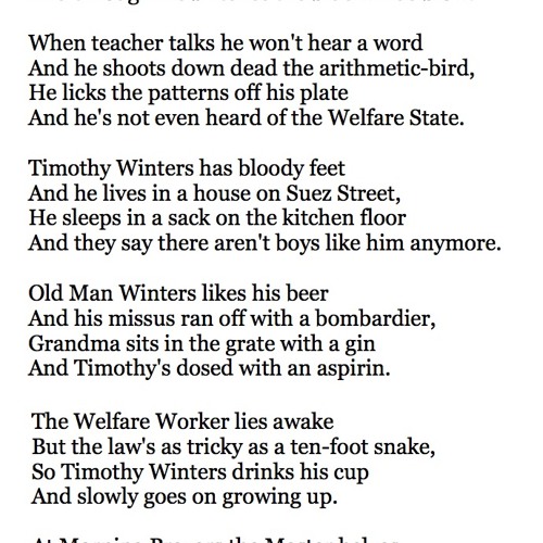 Stream 275 Timothy Winters by Charley Causley by Samuel West # ...