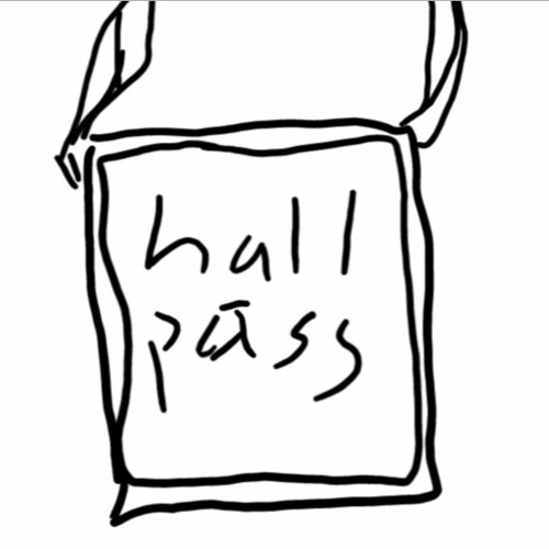 Hall Pass Clip Art Black And White