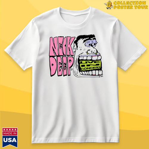Stream Neck Deep Live In Concert 2025 Merch by Collectionpostertour ...