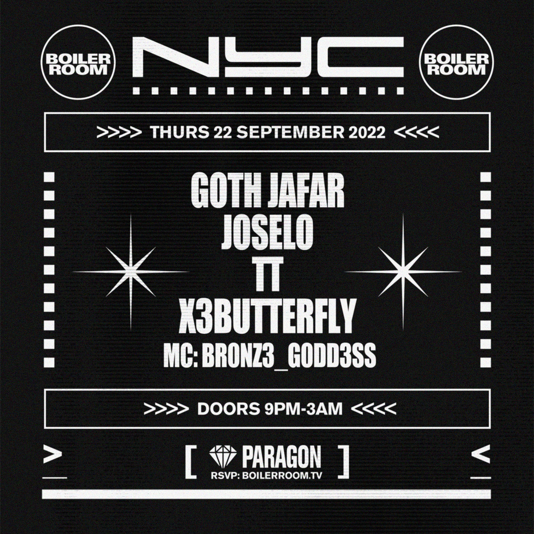 Stream Goth Jafar | Boiler Room NYC: Paragon by Boiler Room | Listen ...