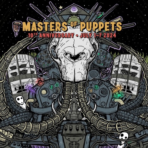 Stream live at Masters of Puppets 2024 Tortuga Stage 10th anniversary ...