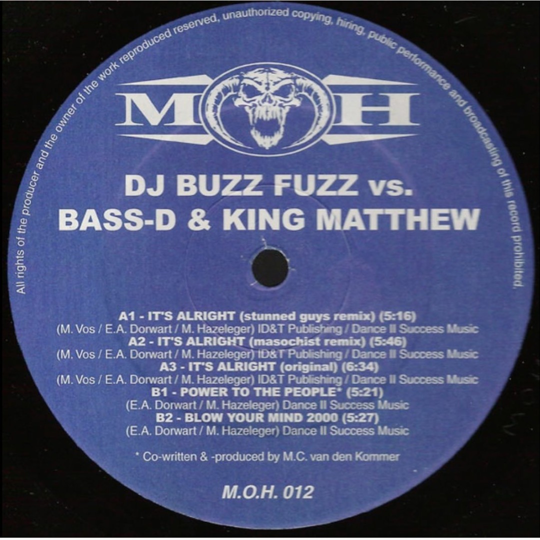 Stream DJ Buzz Fuzz Vs. Bass - D & King Matthew - Its Alright (The ...