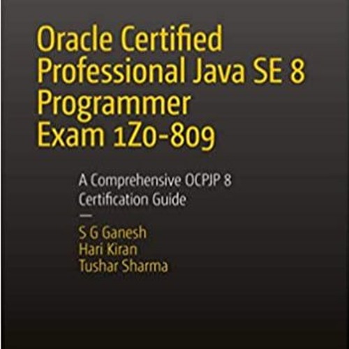 Stream Download Free Pdf Books Oracle Certified Professional Java Se 8