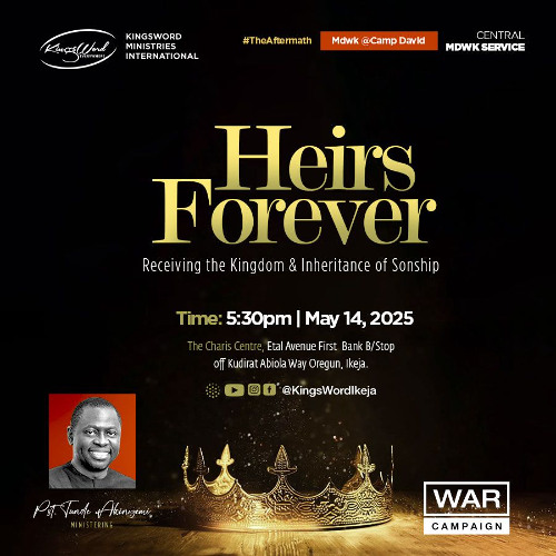 Stream MDWK @CAMP DAVID - HEIRS FOREVER II - 14TH MAY 2025 by ...