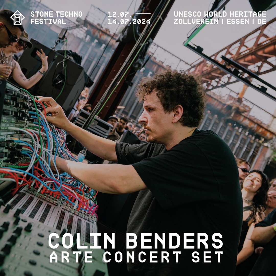 Stream Stone Techno Festival 2024 - Colin Benders (live) - ARTE Concert ...