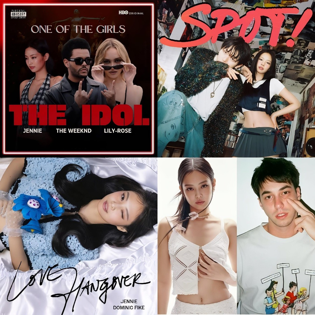 Stream JENNIE - One Of The Girls, SPOT! , Love Hangover and Slow Motion ...