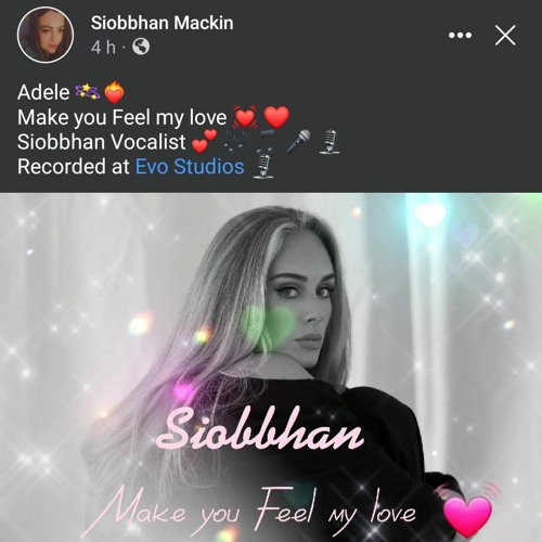 Stream Siobbhan Mackin Vocalist 🏴󠁧󠁢󠁳󠁣󠁴󠁿🎤 | Listen to SIOBBHAN,MAKE YOU FEEL MY LOVE 💓 ️ playlist ...