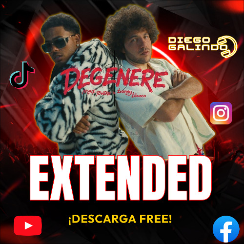 Stream Myke Towers Benny Blanco - DEGENERE EXTENDED DEMO (Dj Diego Galindo) by Dj Diego Galindo ...