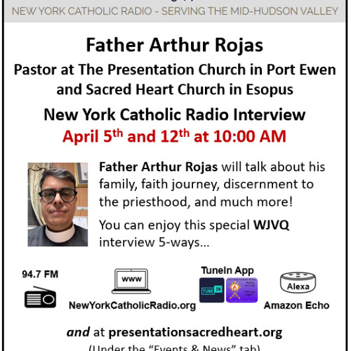 Stream Fr. Arthur Rojas Interview April 5h & 12th 2025 by New York ...
