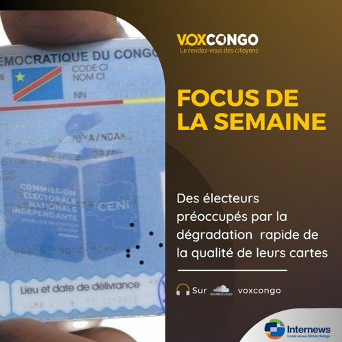 Stream VoxCongo | Listen to Focus De La Semaine Des Électeurs Préoccupés Par La Dégradation De ...