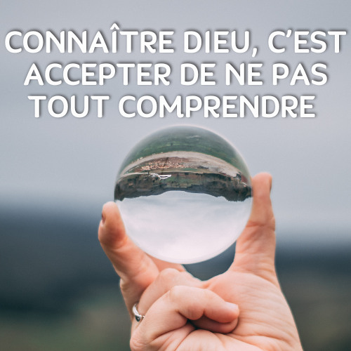 Stream Connaître Dieu, c’est accepter de ne pas tout comprendre ...