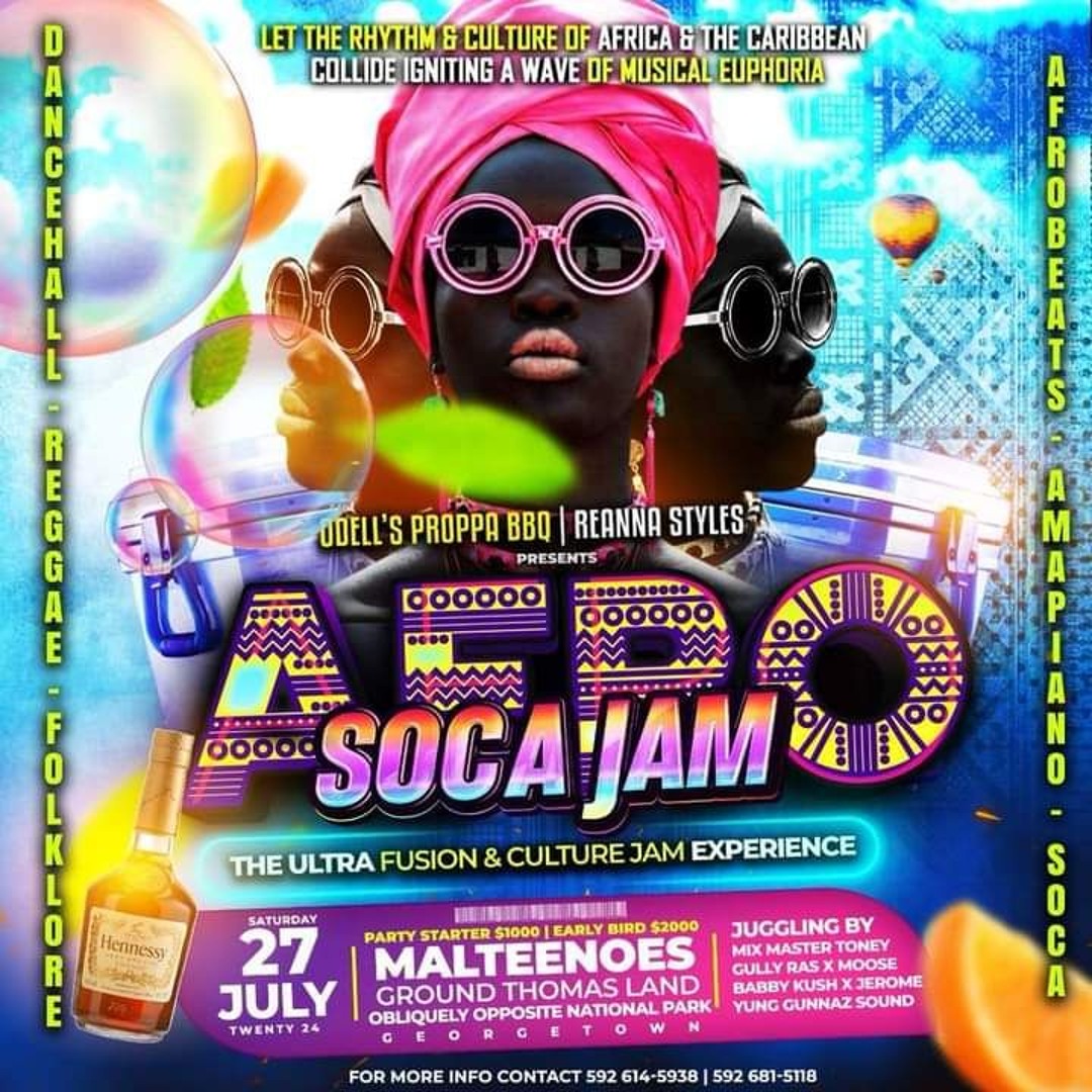 Stream AFRO SOCA JAM JULY 27TH MALTEENOES GROUND BY BOBBY KUSH ...