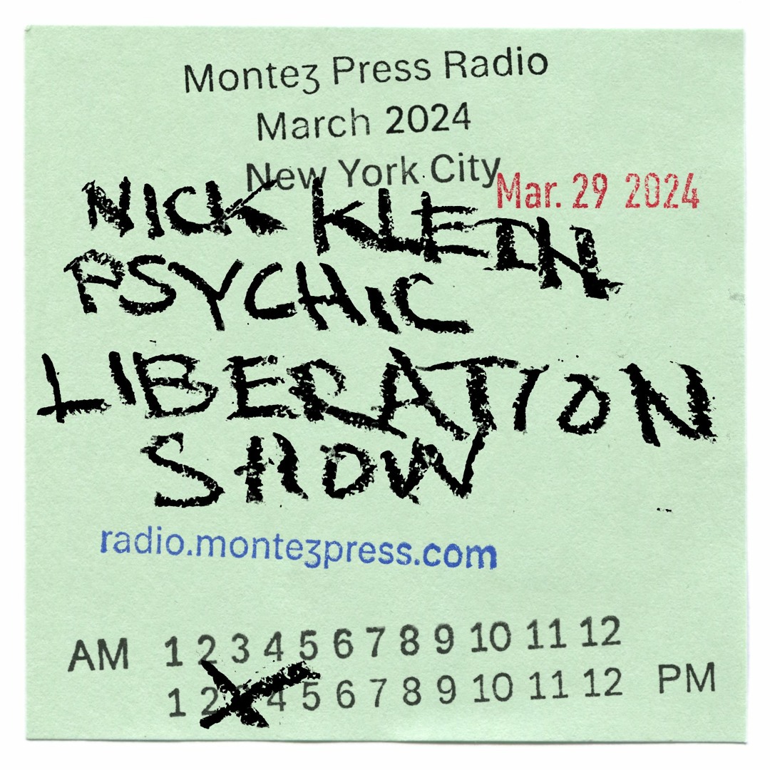 Stream PSYCHIC LIBERATION SHOW ON MONTEZ PRESS RADIO MARCH 2024 w ...