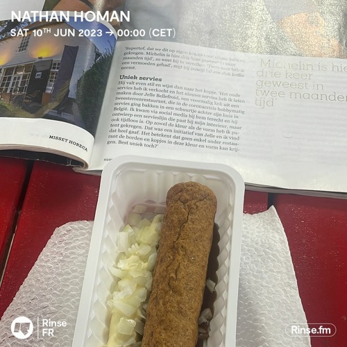 Stream Nathan Homan - 10 Juin 2023 by Rinse France | Listen online for free on SoundCloud