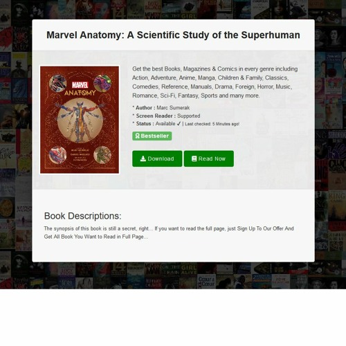 Stream [DOCS] Marvel Anatomy A Scientific Study of the Superhuman by ...