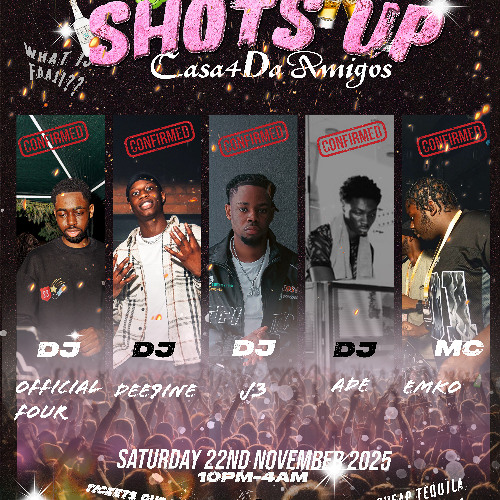 Stream OFFICIAL FOUR PRESENTS || FAAJI - "SHOTS UP" AFROBEATS, AMAPIANO ...