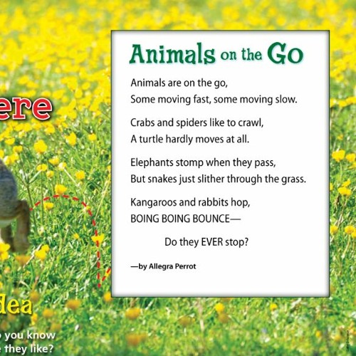 Stream Animals On The Go Poem by Carolina Dorronsoro | Listen online ...